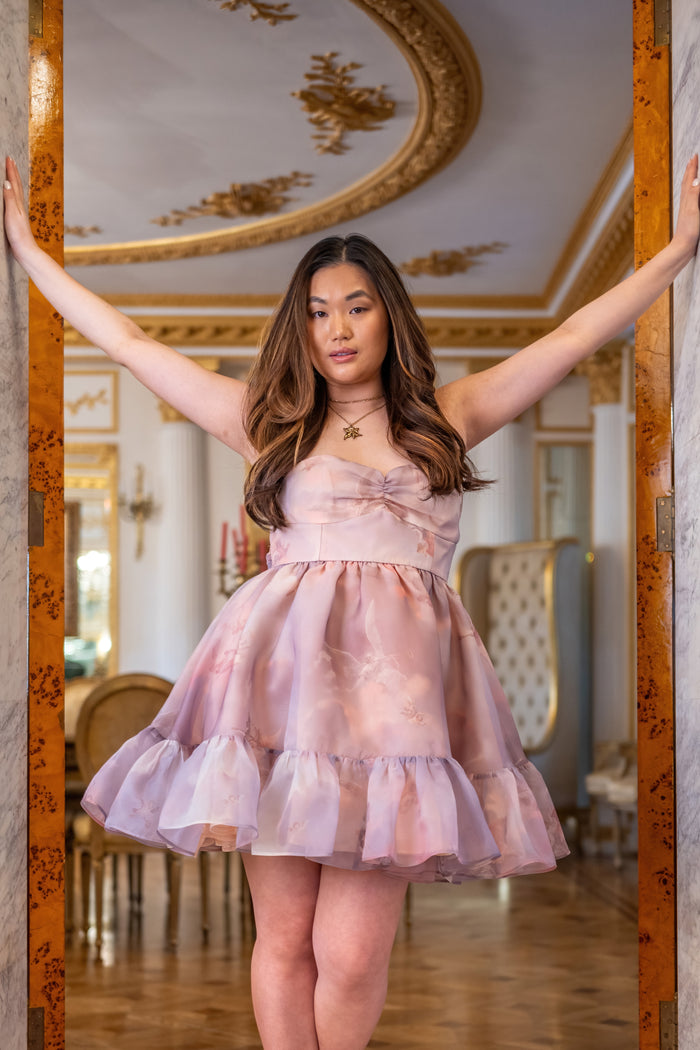 Cathedral Clouds Florentine Dress