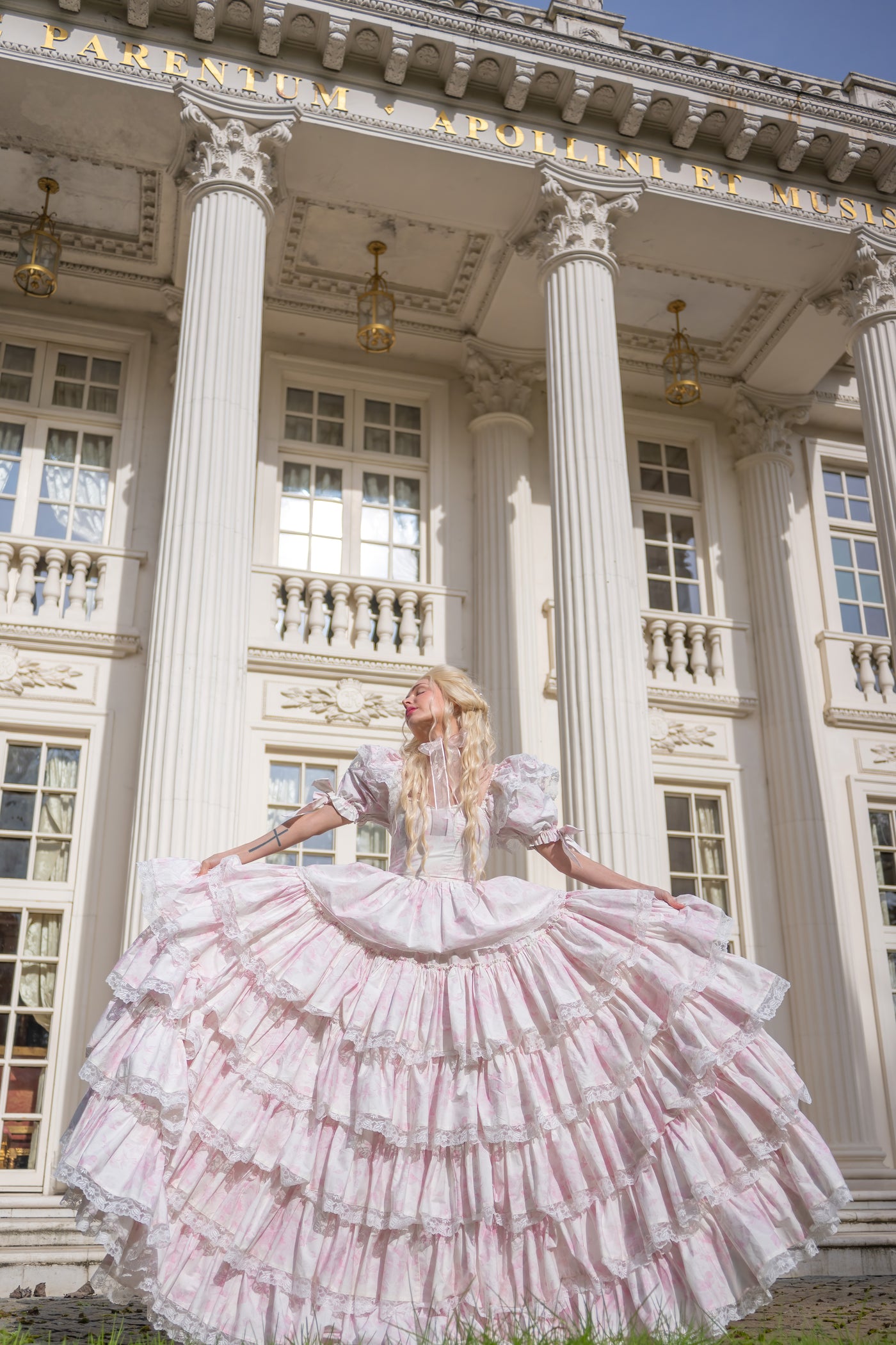 Chantilly Rose Debutante Gown