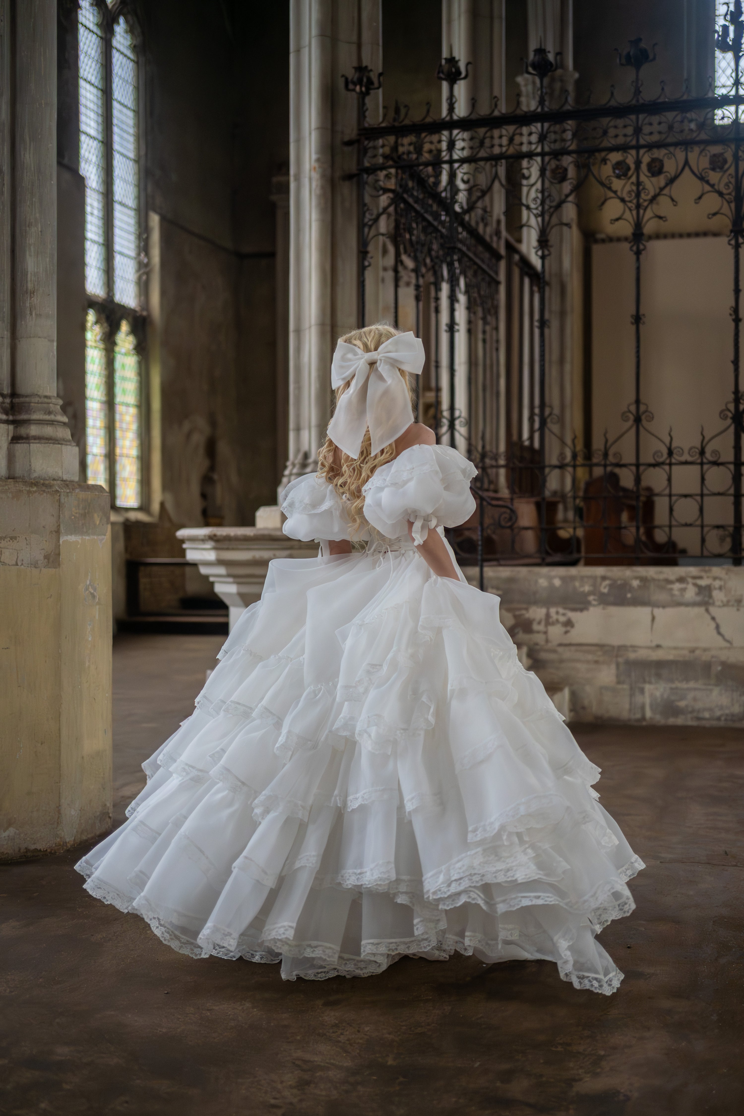 Créme Chantilly Ingénue Gown