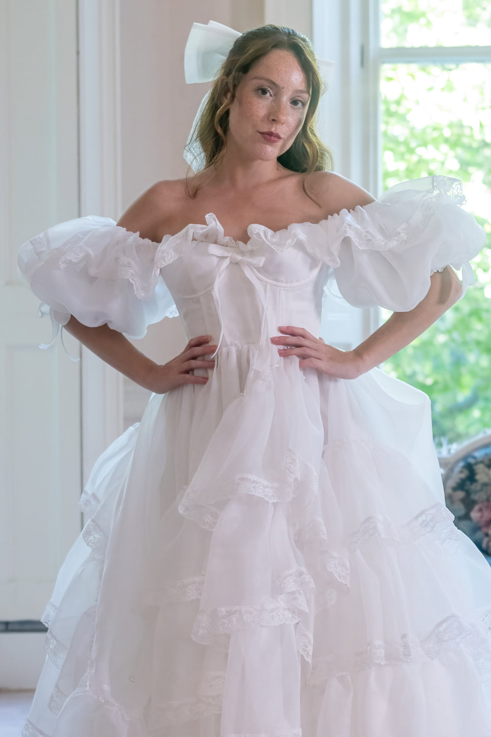 Créme Chantilly Ingénue Gown