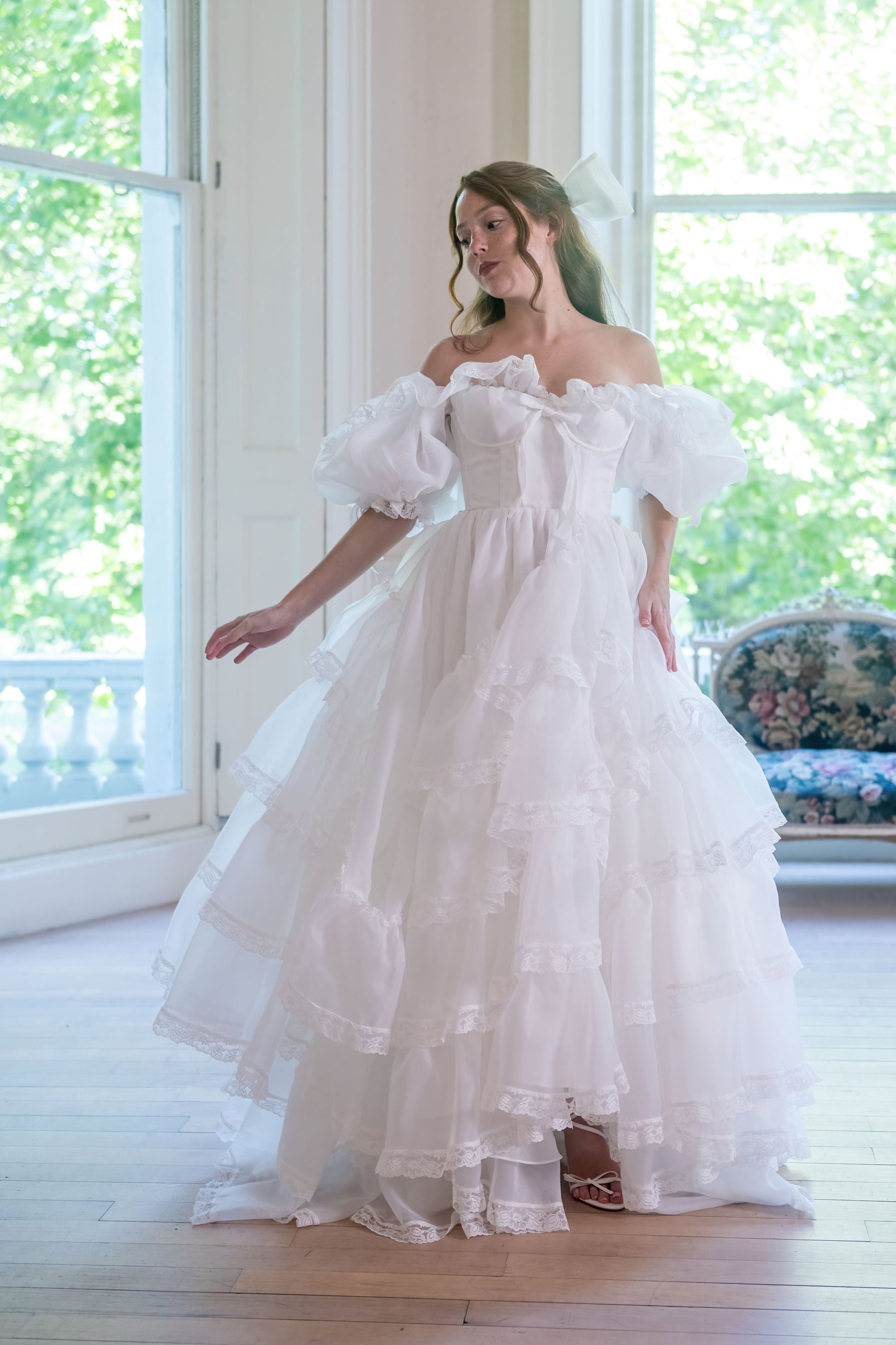 Créme Chantilly Ingénue Gown