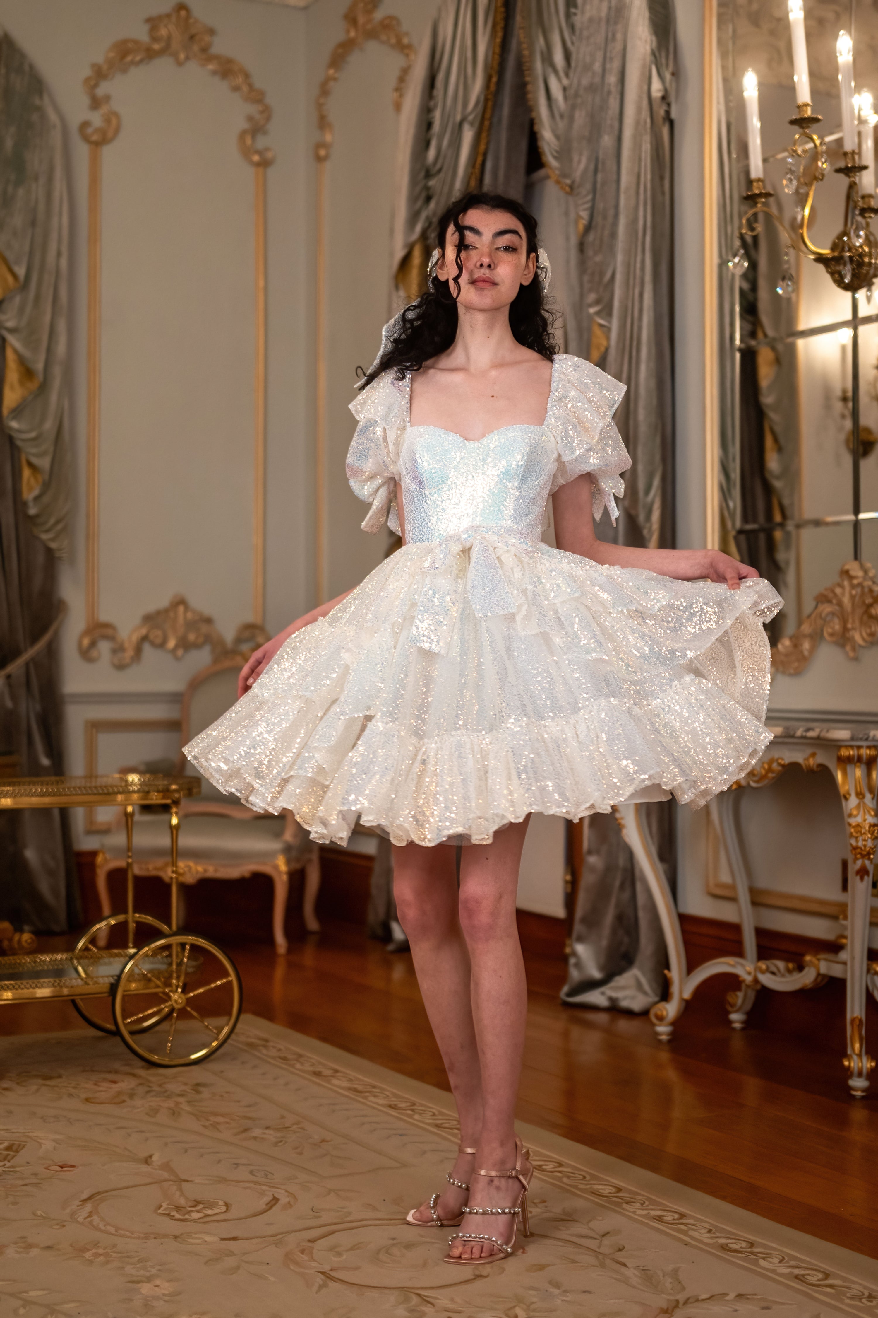 Lady of Lórien Incantations Dress | Train Gown | Bridal