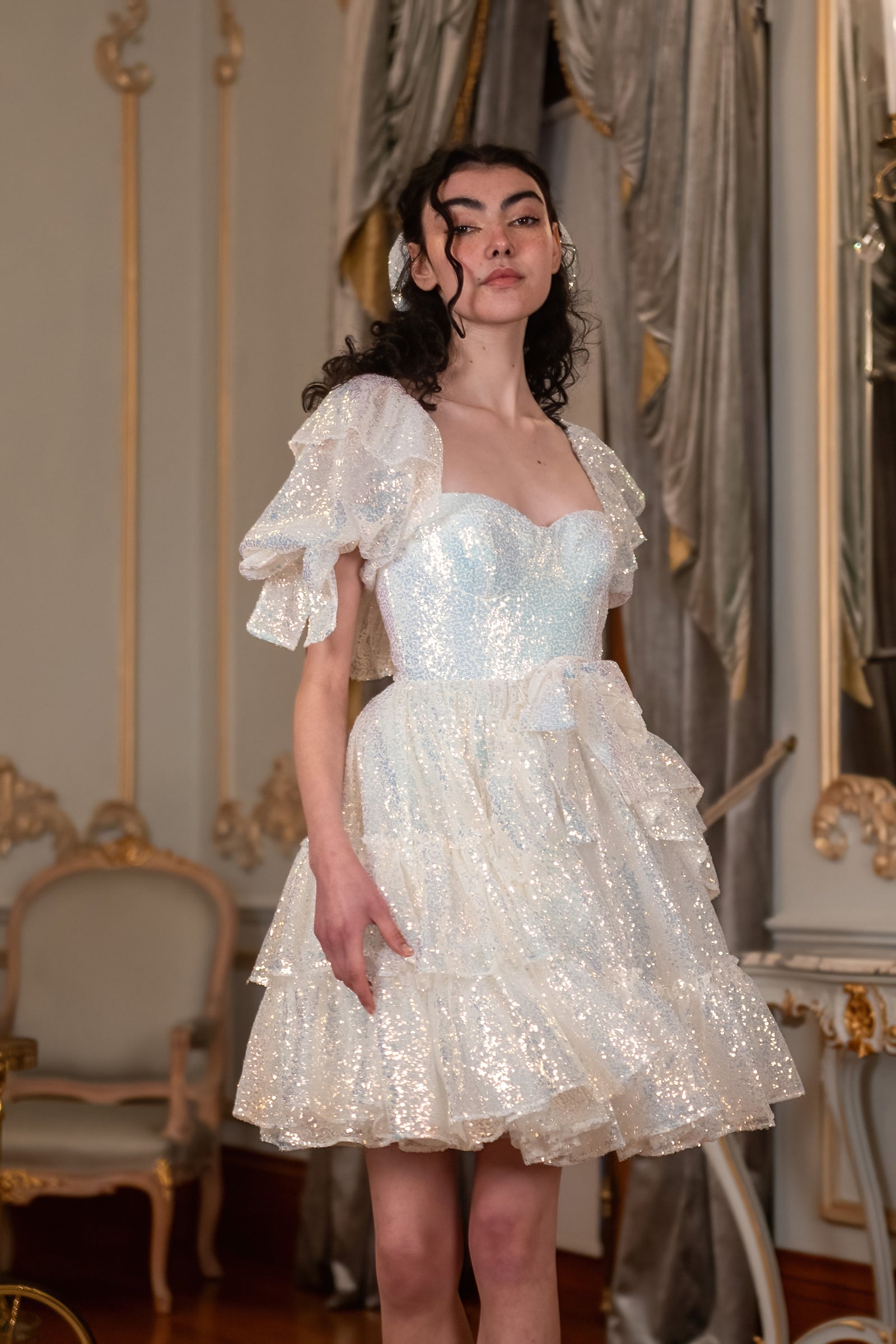 Lady of Lórien Incantations Dress | Train Gown | Bridal