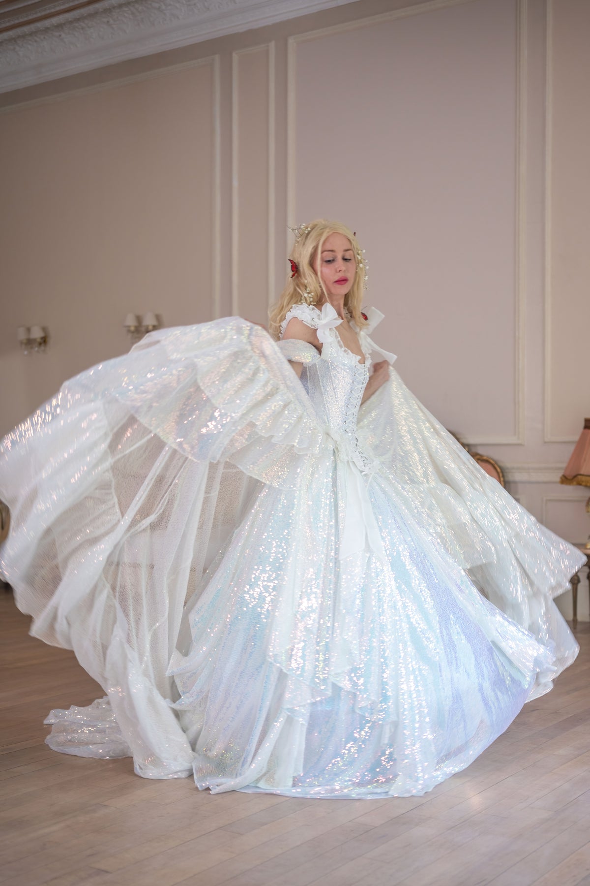 Lady of Lórien Rossetti Gown | Train Gown | Bridal