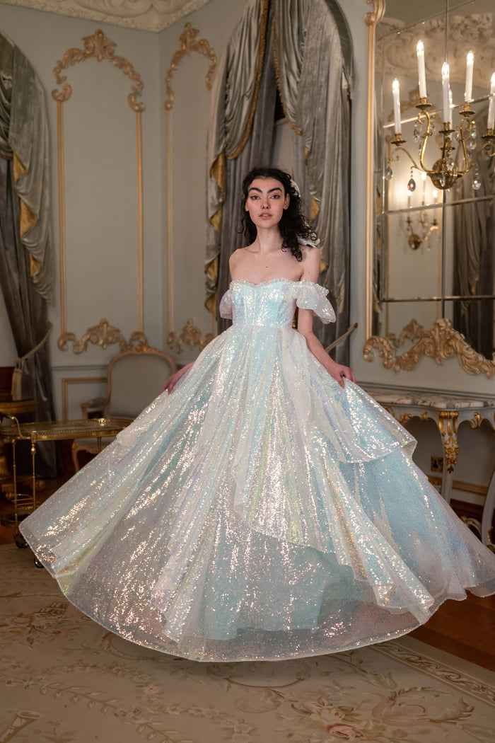 Lady of Lórien Rossetti Gown | Train Gown | Bridal