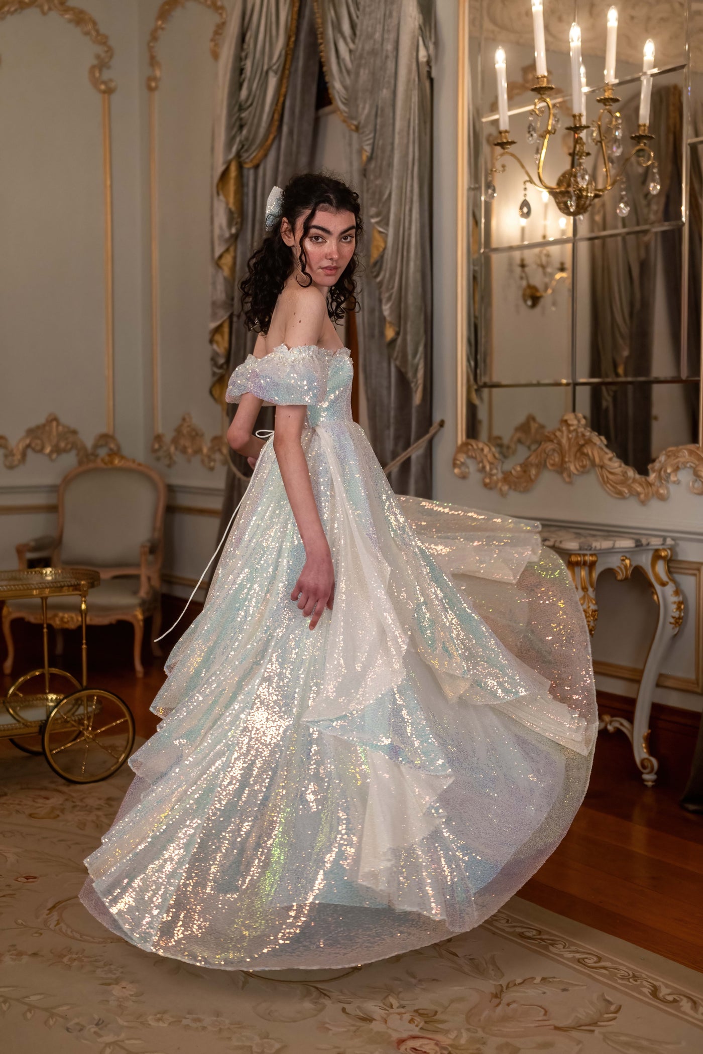 Lady of Lórien Rossetti Gown | Train Gown | Bridal