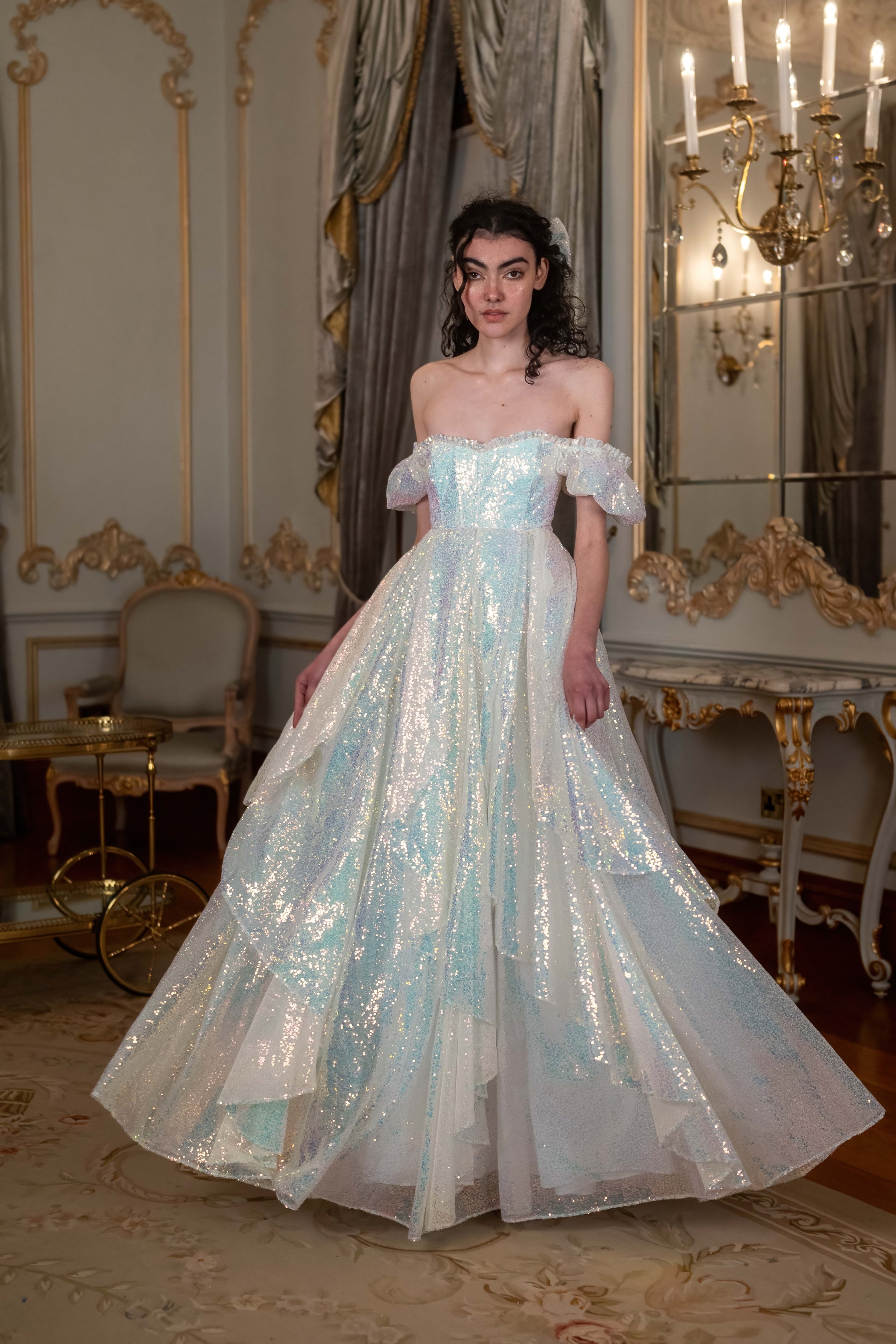 Lady of Lórien Rossetti Gown | Train Gown | Bridal