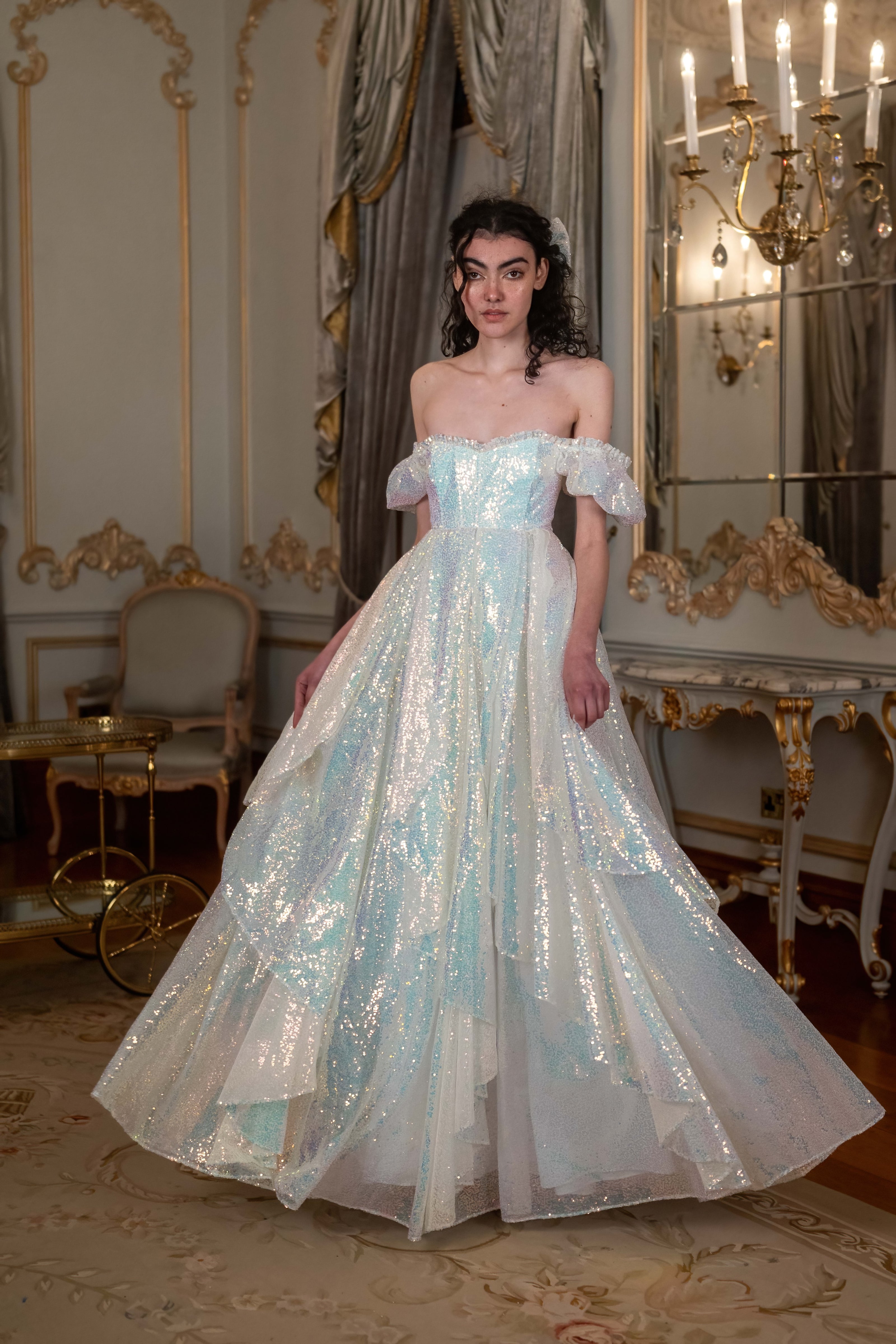 Lady of Lórien Rossetti Gown | Train Gown | Bridal