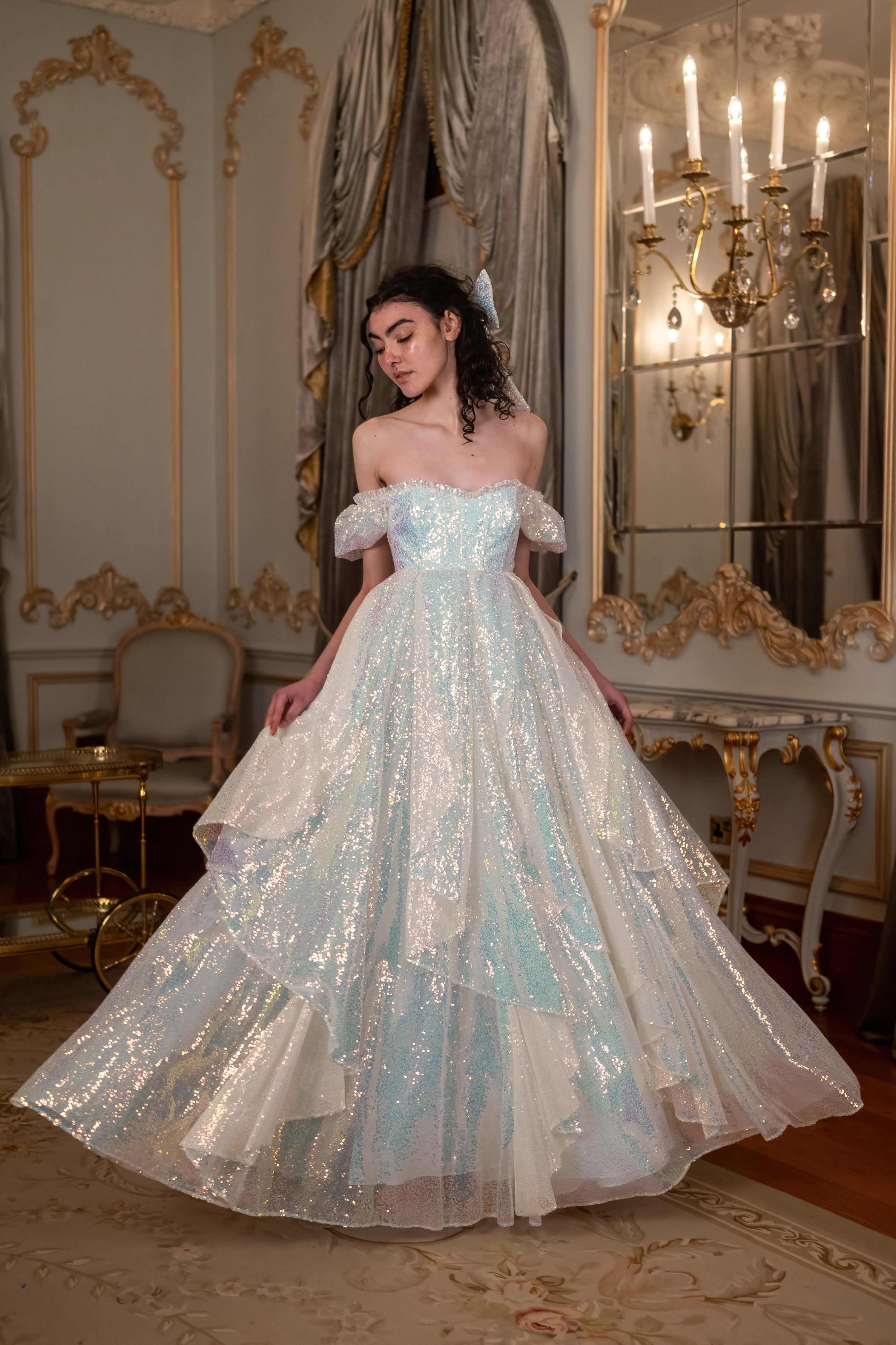 Lady of Lórien Rossetti Gown | Train Gown | Bridal