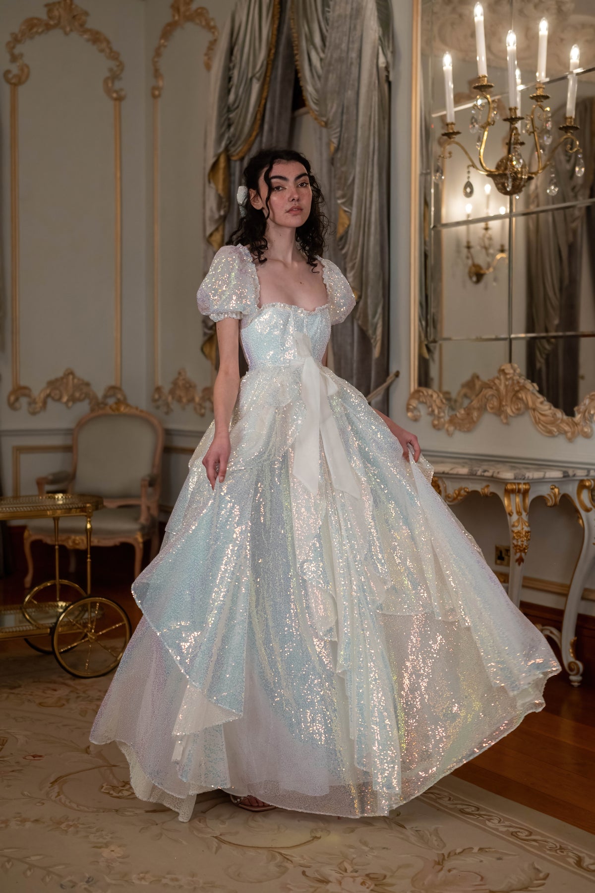 Lady of Lórien Valois Tournure | Train Gown | Bridal
