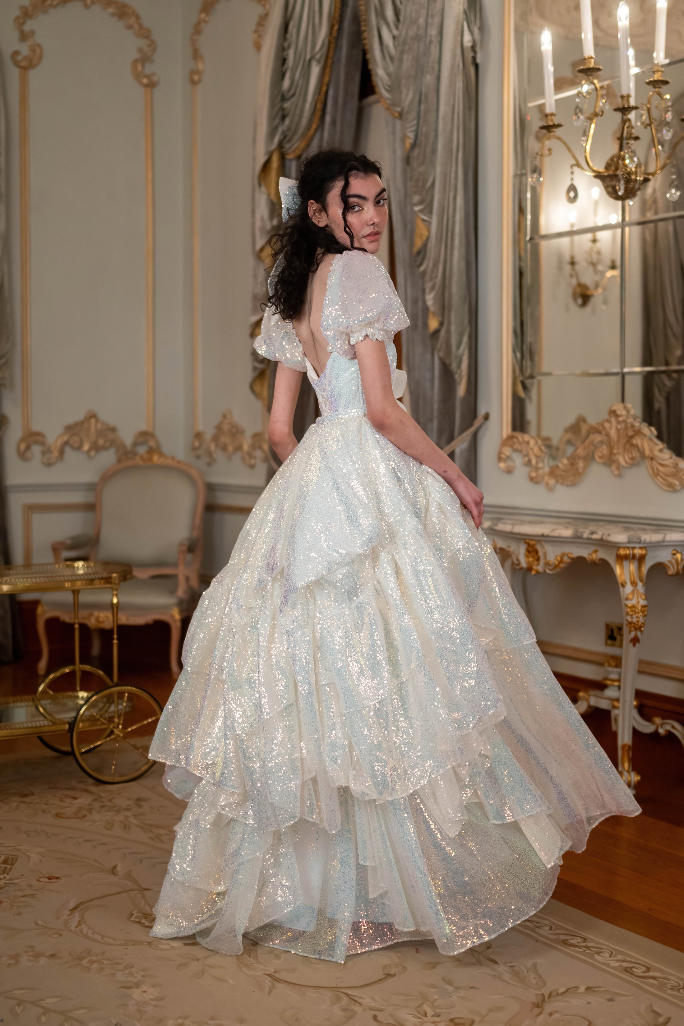 Lady of Lórien Valois Tournure | Train Gown | Bridal