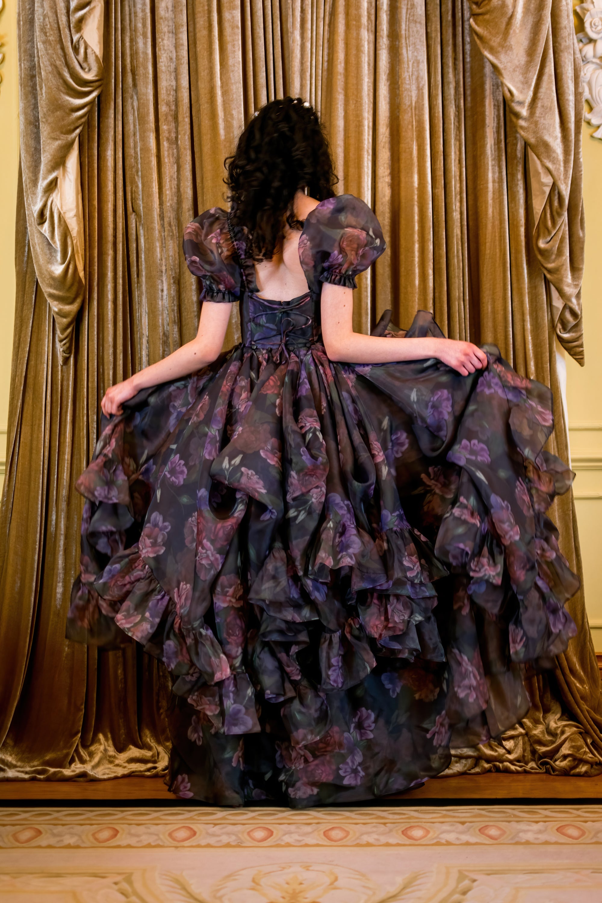 Odile's Triumph Chateau Gown | Train Gown | Bridal