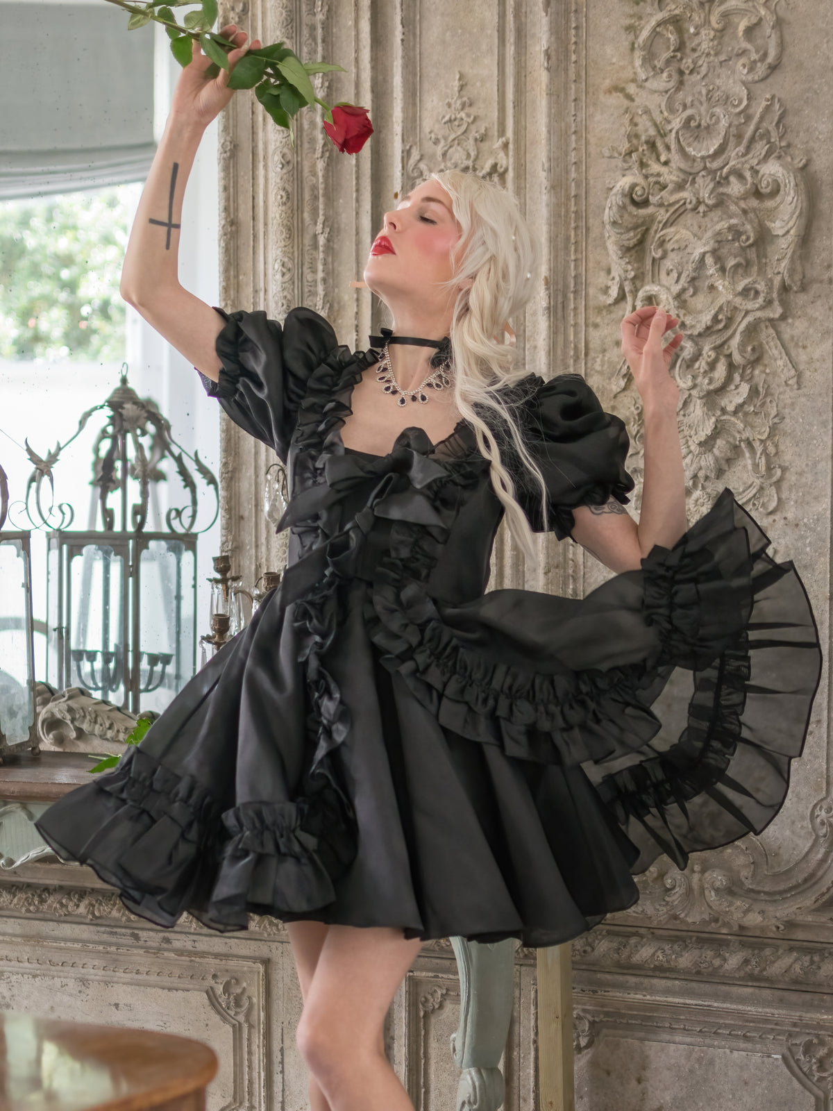 Gothic Fairytale Mini Duchess Dress
